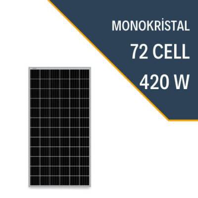 420 Watt Güneş Enerji Paneli Solar Panel Monokristal